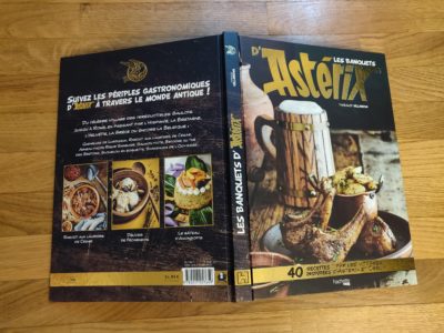 Les Banquets d'Astérix, 40 recettes de cuisines par Gastronogeek