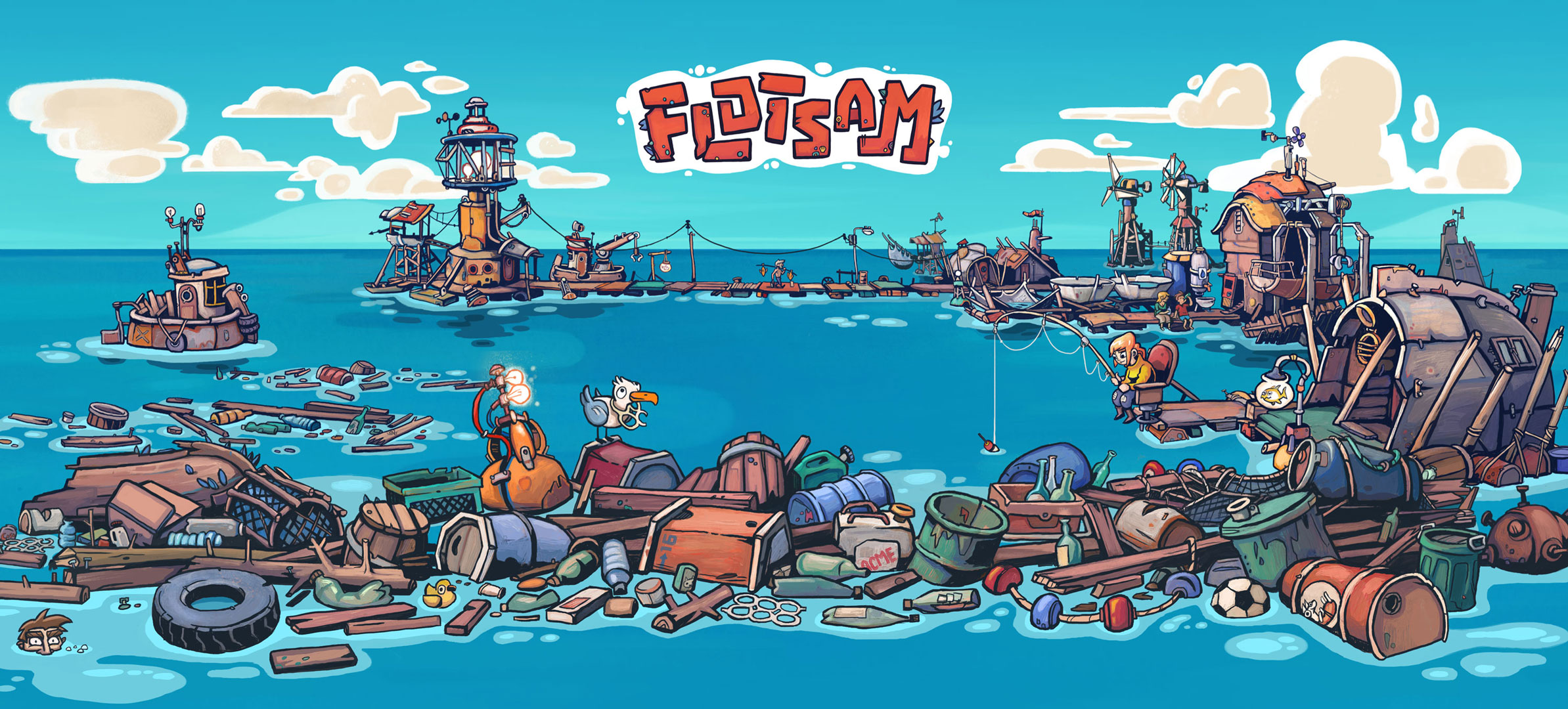 Notre test du jeu de gestion Flotsam, disponible en early access
