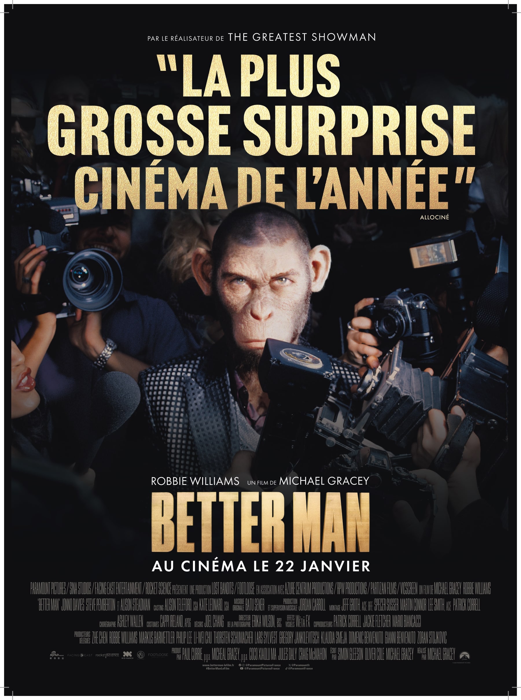 Better Man : biopic éblouissant sur Robbie Williams